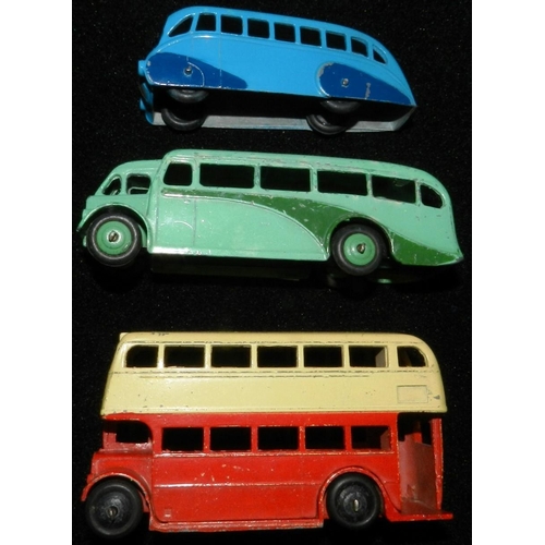 Dinky. (3) Dinky. (3) 29b Streamlined bus. 1947-50 Light blue/ dark ...