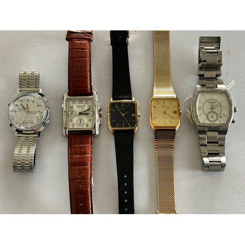 Five Gents Watches (5) inc Ingersoll, Accurist & Ferel Three Automatic