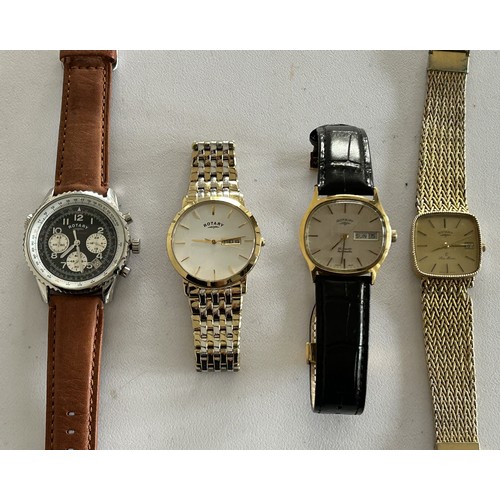 Four Rotary Gents Wrist Watches (4) inc three automatic watches