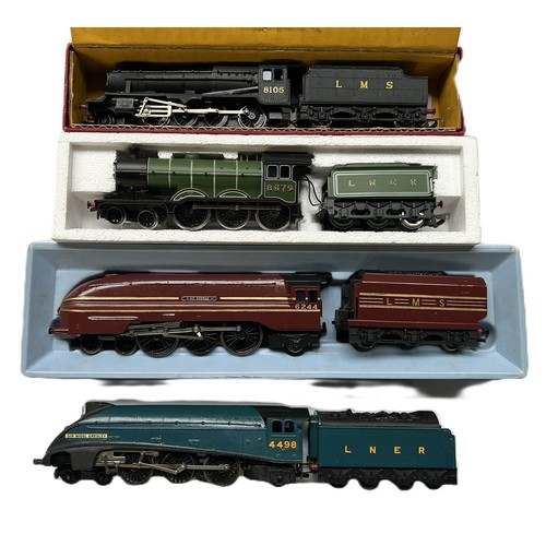 Horny Dublo. 2225 2-8-0 loco & tender. 8105, black, L.M.S. Boxed. 4-6-2 ...