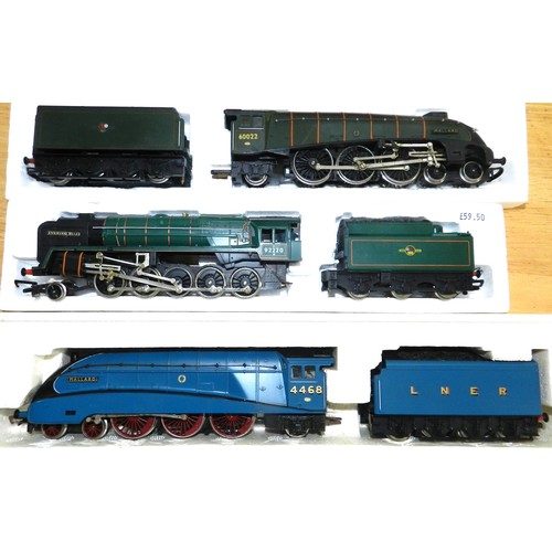 Hornby Railways - (3) 4-6-2 loco & tender. 60022 'Mallad', green, B.R ...