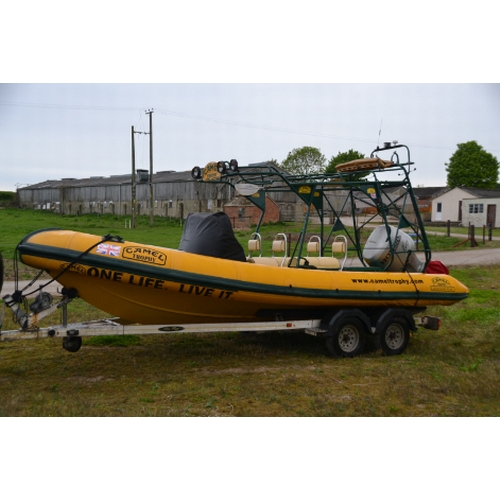 A CAMEL TROPHY RIBTEC 655 EDITION This RIB competed in the unique Camel ...