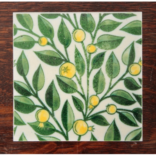 AN H&E SMITH LUSTRE POTTERY 'DODO' TILE after the original design by ...