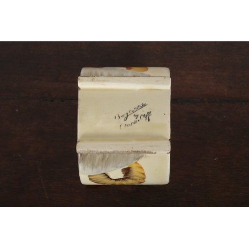 TWO CLARICE CLIFF BIZARRE BONJOUR PRESERVE POTS AND COVERS including an ...