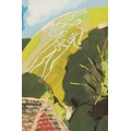 *DAVID IMMS (b. 1945) 'Cerne Abbas, Dorset' signed and dated '92 in ...