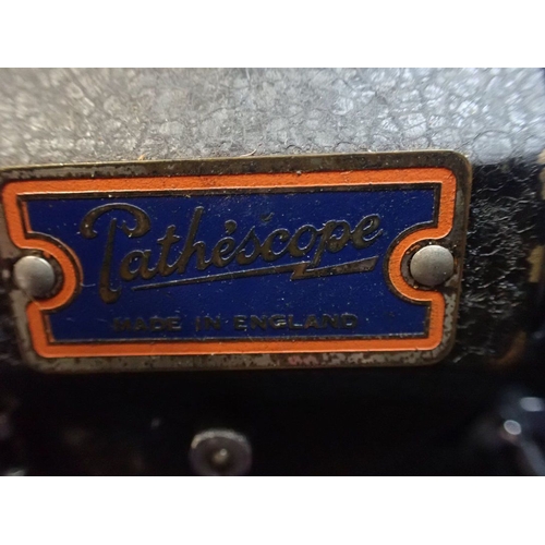 A VINTAGE PATHESCOPE '200-B' PLUS PROJECTOR 9.5mm/16mm, with ...