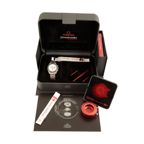 OMEGA ALASKA PROJECT: A GENTLEMAN'S STAINLESS STEEL BRACELET WATCH ...