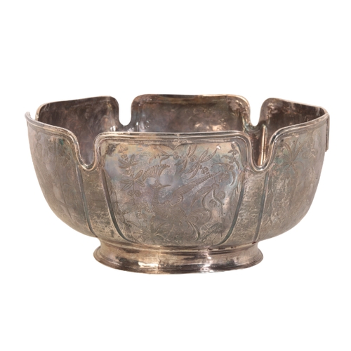 AN IMPORTANT CHARLES II 'CHINOISERIE' SILVER MONTEITH makers mark of ...