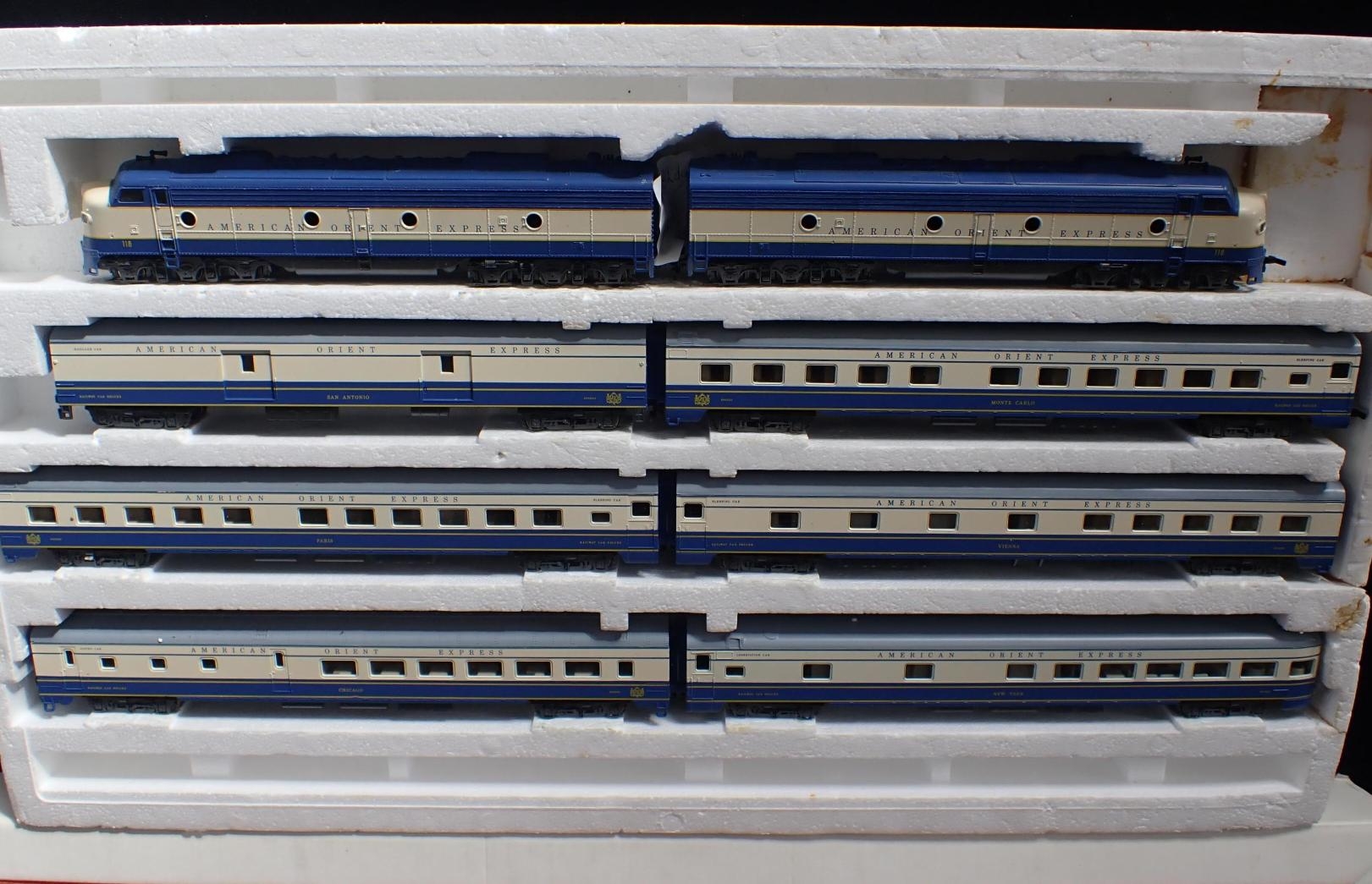 RIVAROSSI LIMITED EDITION HO GAUGE TRAIN 'AMERICAN ORIENT EXPRESS' 2887 ...