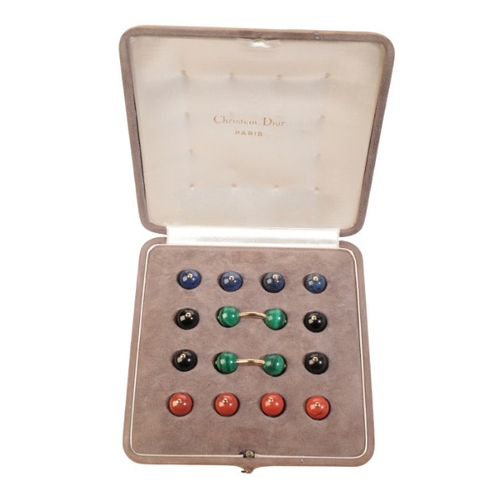 ANDRÉ VASSORT FOR CHRISTIAN DIOR: AN INTERCHANGEABLE CUFFLINKS SUITE in ...