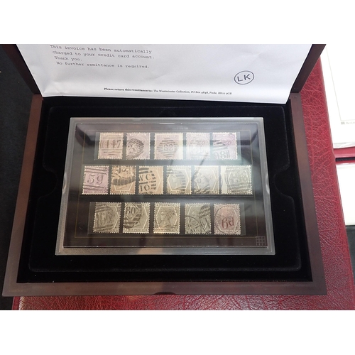 VARIOUS GB STAMPS PURCHASED FROM WESTMINSTER at a very high original ...