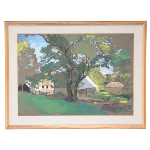 CIRCLE OF GEORGE SPENCER WATSON (1869-1934) A Dorset landscape chalks ...