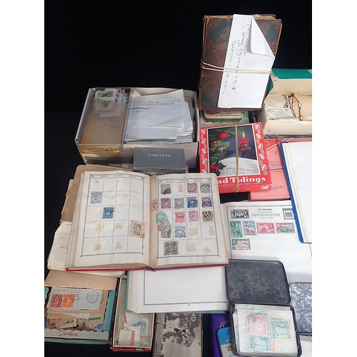 AN EXCELLENT EARLY TO MIDDLE PERIOD STAMP COLLECTION several old albums ...
