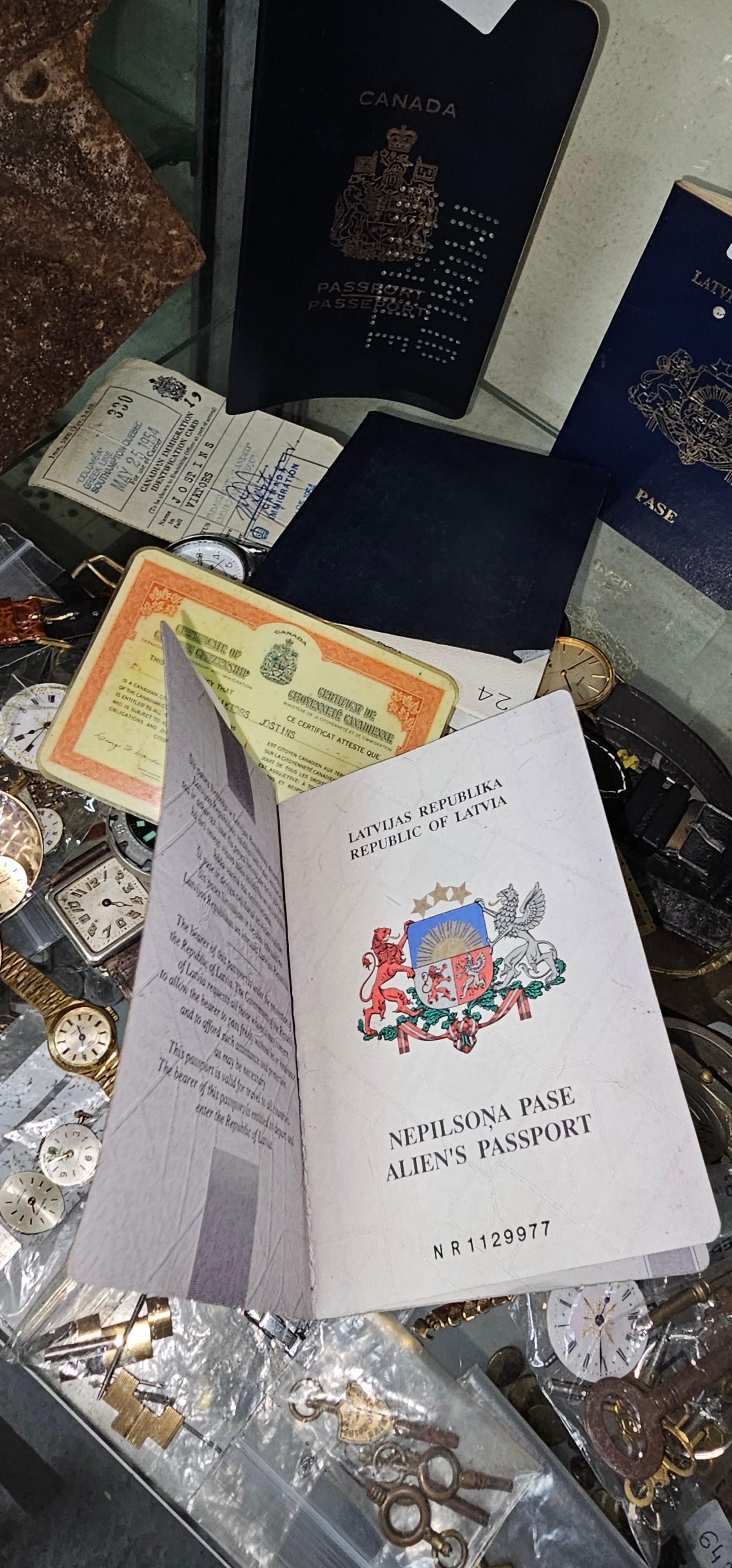 Latvian Aliens passport