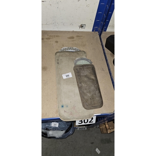 Two vintage fleet air arm flight computers