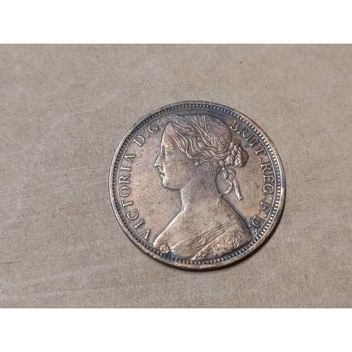 One penny, 1862 in high grade