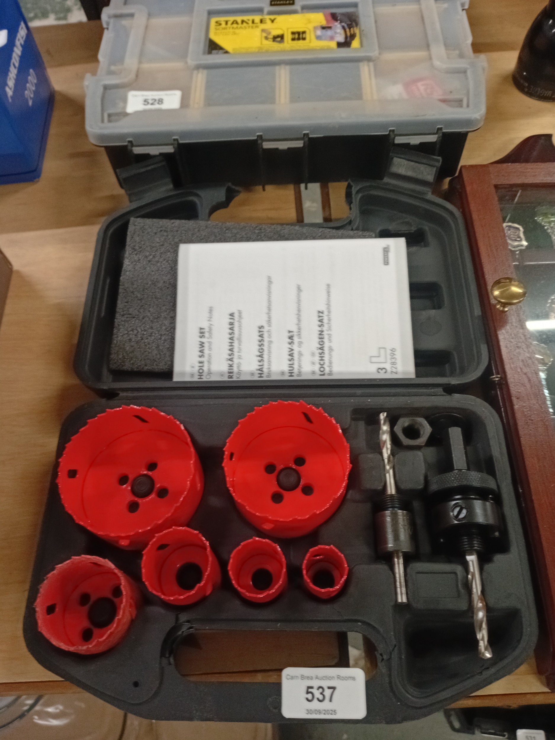 new powerfix hole drilling set in box