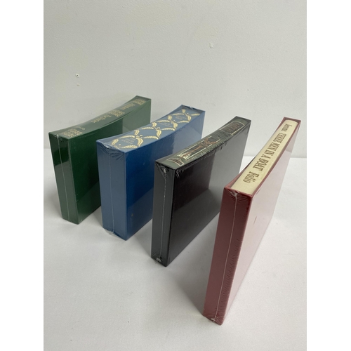 x4 sealed, unopened The Folio Society/ Folio Edition Books as follows ...