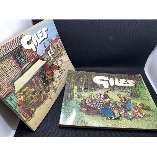 X9 Giles paperback Cartoon books, various dates ranging 1970s - 1990s