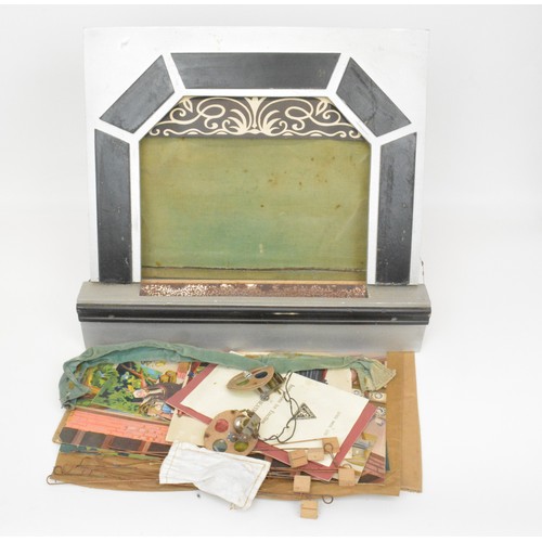 Lines Brothers Tri-ang puppet theatre for renovation, Red Riding Hood ...