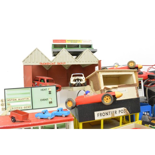 Tri-ang Minic cars, for spares for repairs together with a box of Minic ...