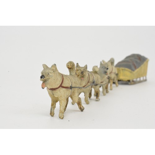 Taylor & Barrett dog sledge team, c.1928