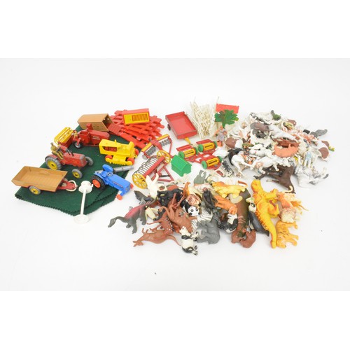 Quantity of farm animals, farm machinery vehicles etc.