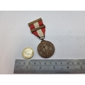 An Fórsa Cosanta Áitiúil, Irish FCA medal with ribbon and bar. Dated ...
