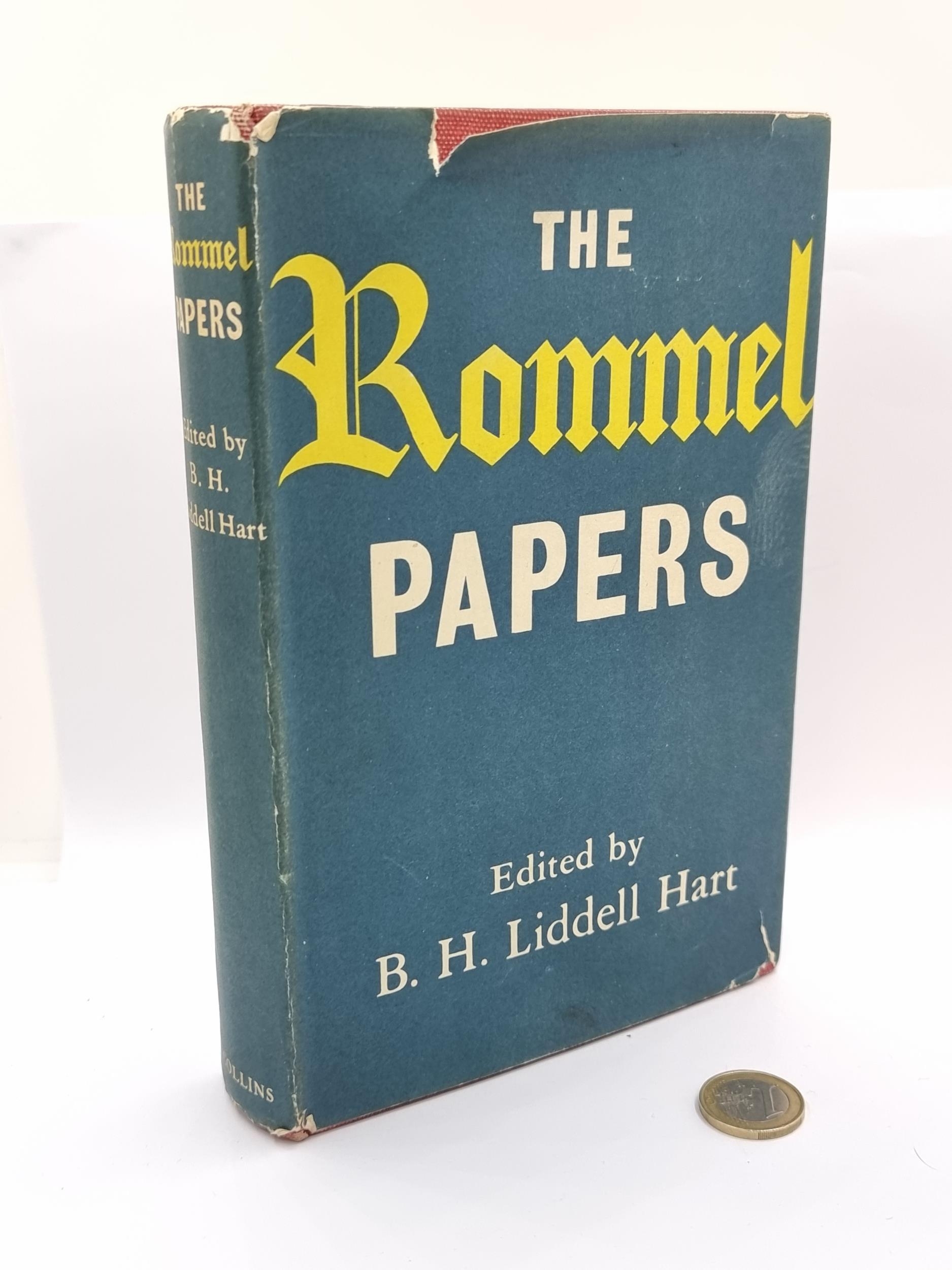 The Rommel Paper first edition book from 1953 with original Dust jacket.