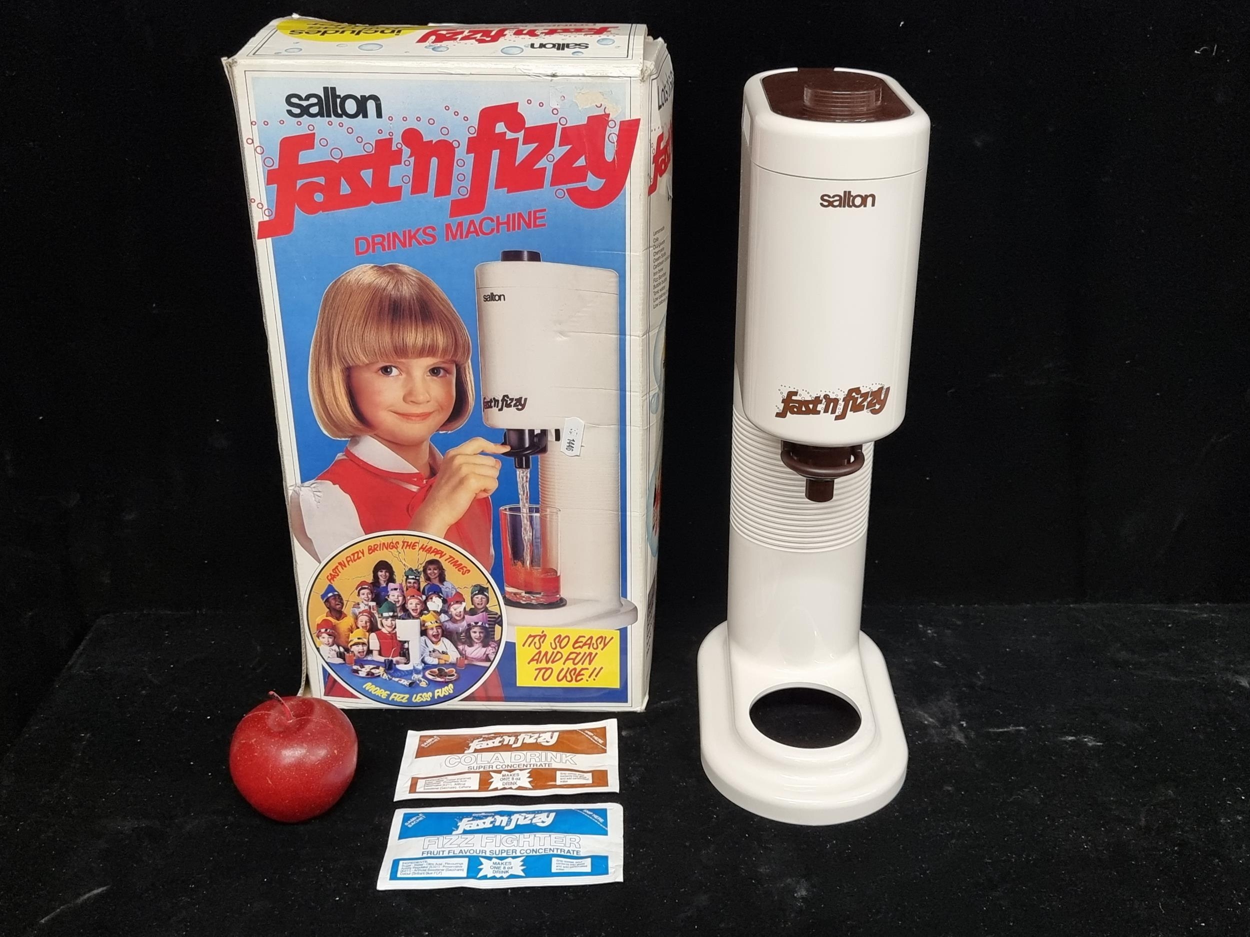 A retro Fast'n Fizzy drinks machine by Salton. From circa 1980's, model ...