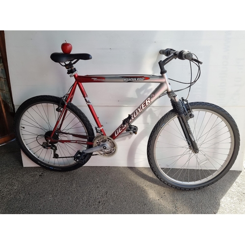 A Mountain Ridge Promax "Destroyer" bicycle with front suspension ...