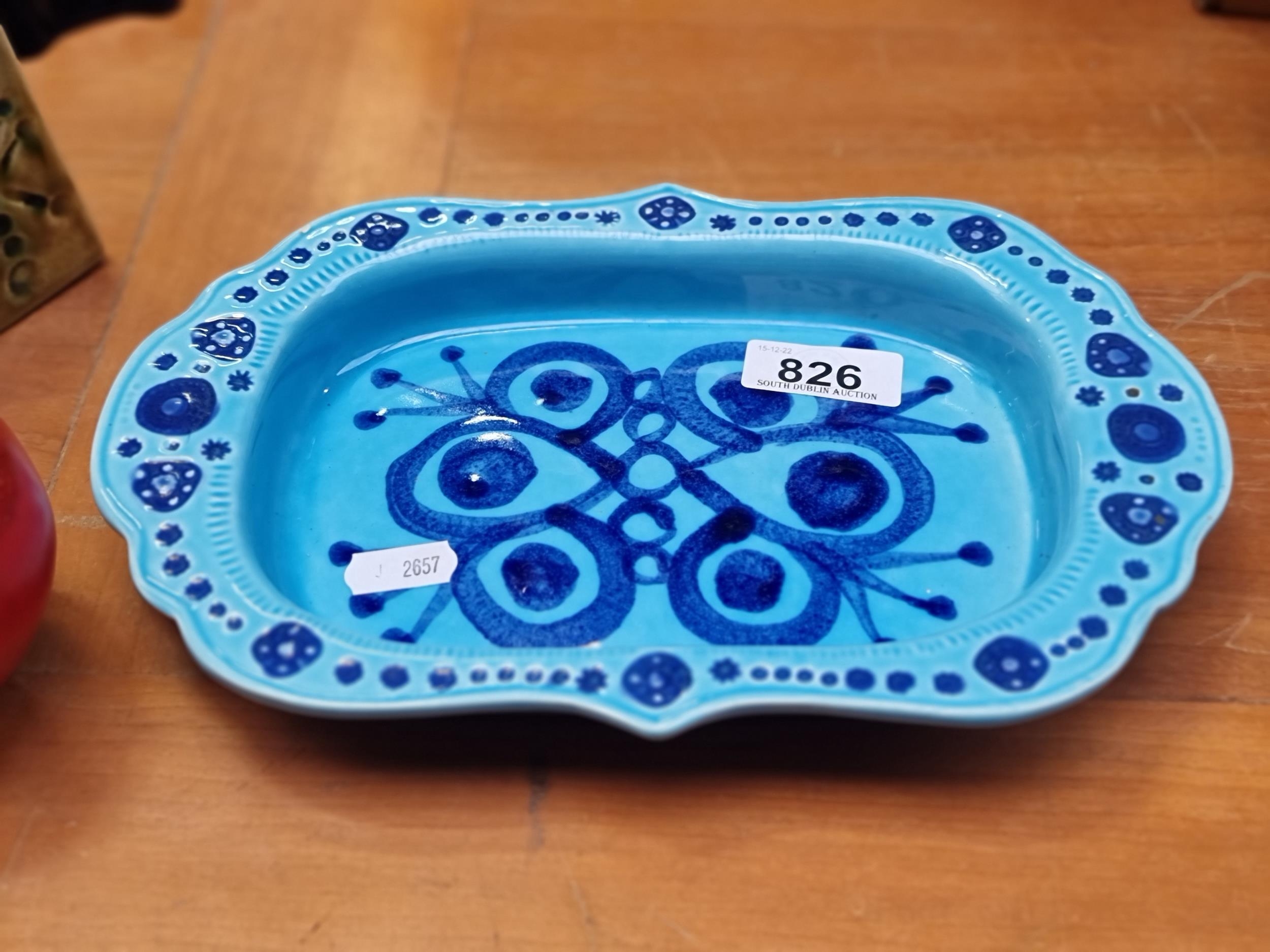A lovely example of Arklow pottery by John FFrench, in the form of a ...