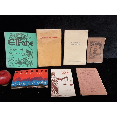 A selection of seven interesting Irish books and publications in both ...