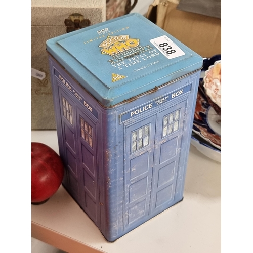 A vintage limited edition Doctor Who 30th Anniversary tin box in the ...