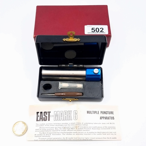 A highly interesting vintage Heaf multiple puncture apparatus, by the H ...