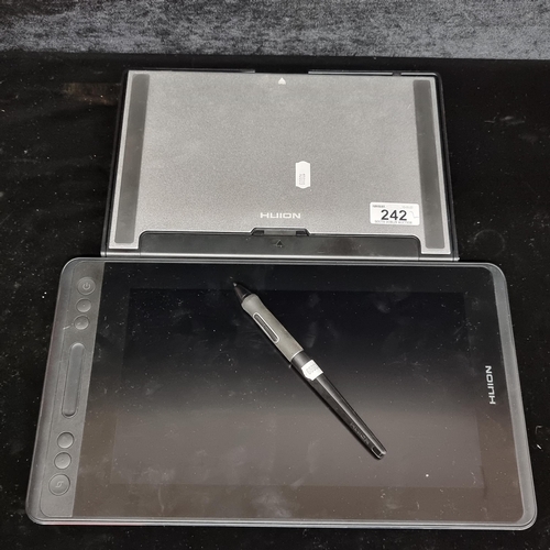 Two Huion items including a Huion Kamvas Pro 12 Creative Pen Display ...