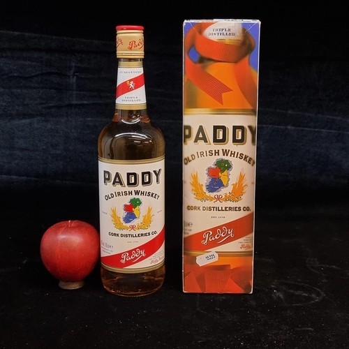 A 70cl sealed bottle of Paddy Old Irish tripled distilled Whiskey in ...