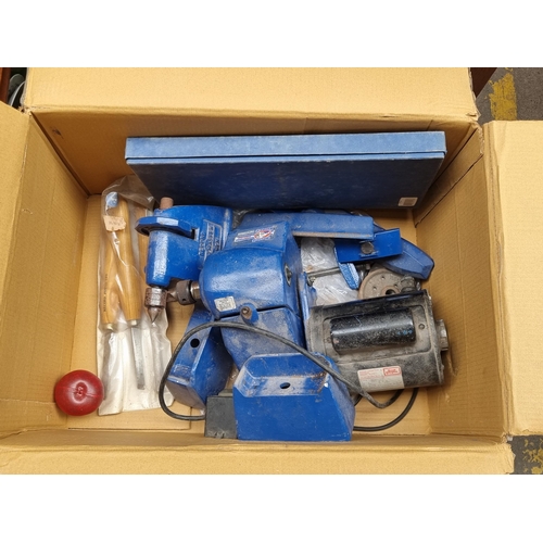 Star lot : A Brooke Crompton record power DML-24 Drill Master wood ...