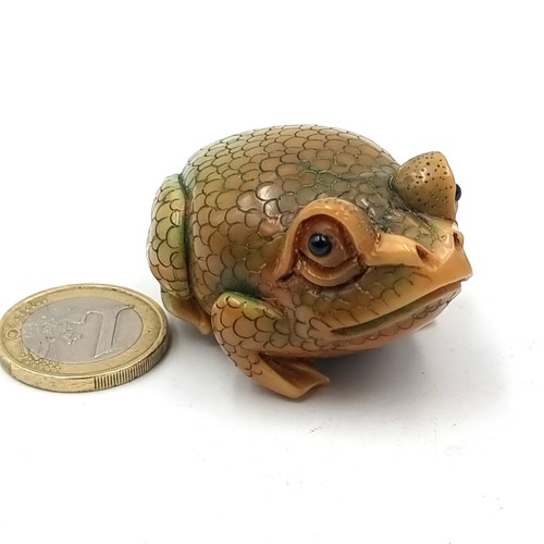 A very nice example of a Japanese Netsuke, in the form of a jewelled ...