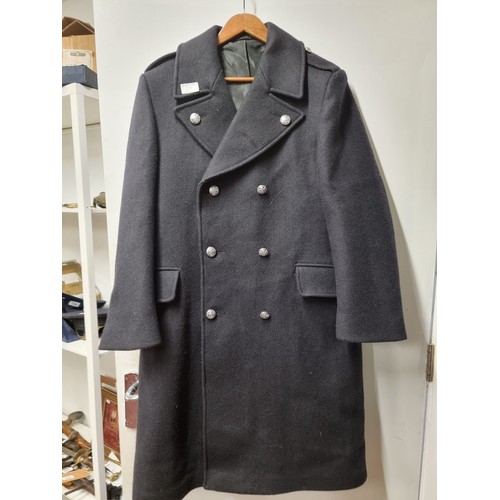 A vintage Dublin Fire Brigade woolen watch coat. Worn from 1978 onwards ...