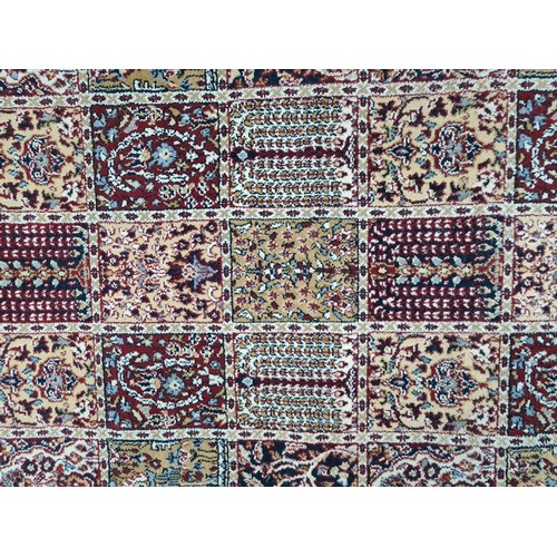 A splendid large Persian style Valby Ruta rug from IKEA featuring a ...