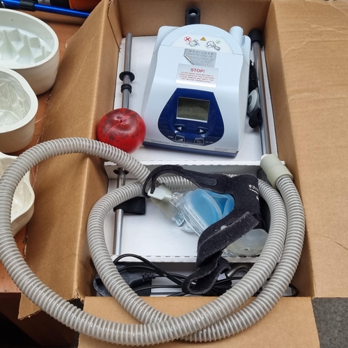 A SandMan Intro HC CPAP Machine for assist sleep apnea. RRP $449.00 on ...