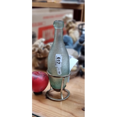 A fabulous antique rare hamilton bottle reading Schweppe & Co. Oxford ...