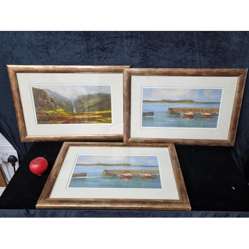Three fabulous hand signed lithograph prints by the artist Brendan ...