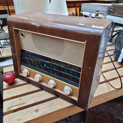 A fabulous vintage Mid Century Bush radio receiver type B.S.35, dating ...