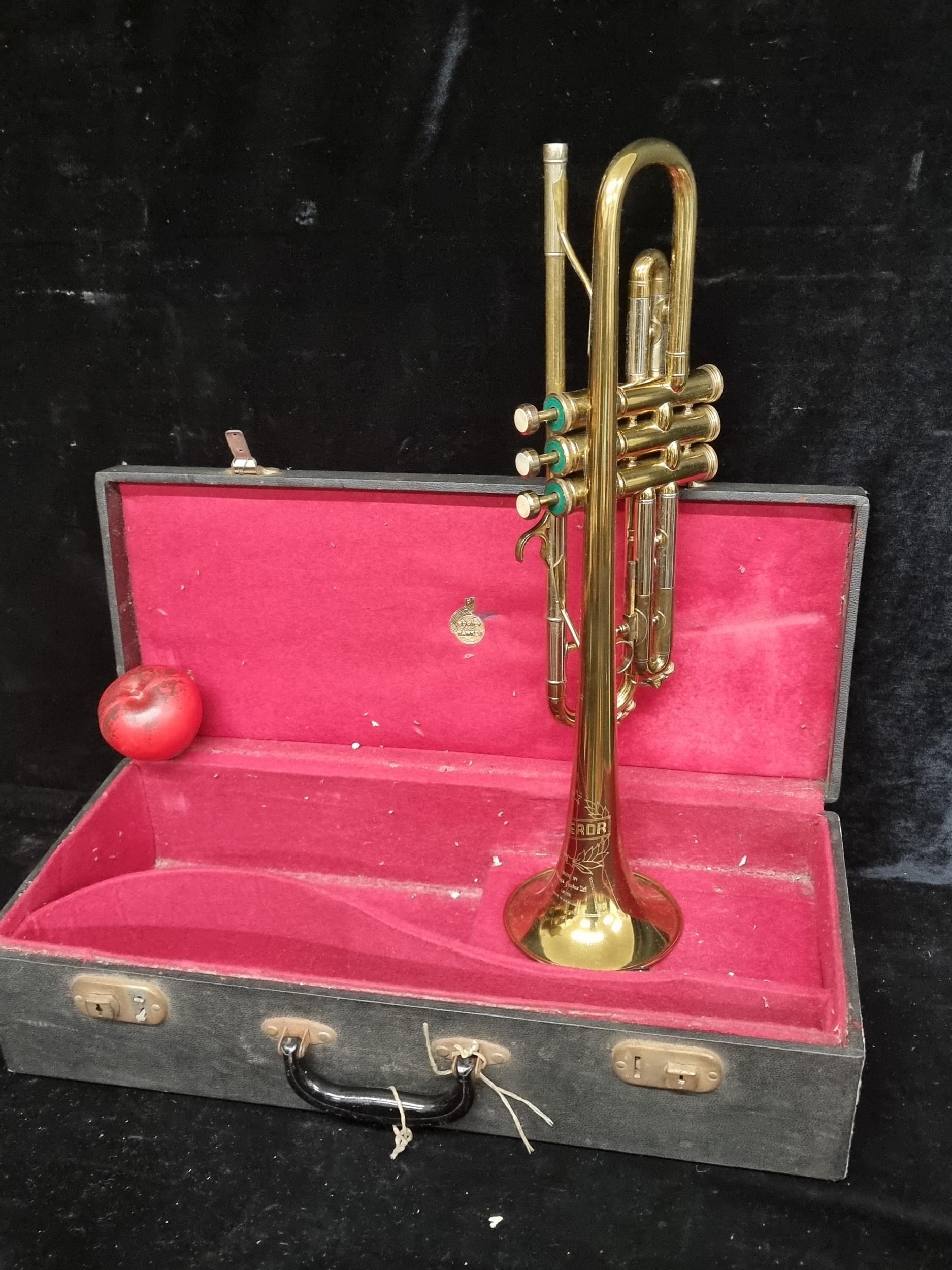 A fabulous Mid 20th English made Boosey and Hawkes Emperor brass ...