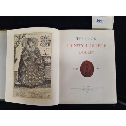 An interesting antique hardback book titled 'The Book of Trinity ...