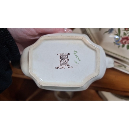 A lovely set of vintage Mid Century Spode "Spring Time" fine bone china ...