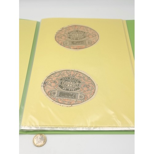 A great collection of scarce revenue seals and stamps including Indian ...