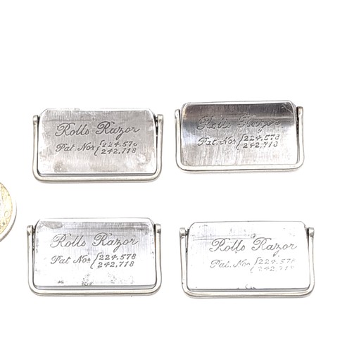 A handsome gentlemen 'Rolls' Razor presentation set. Includes four ...